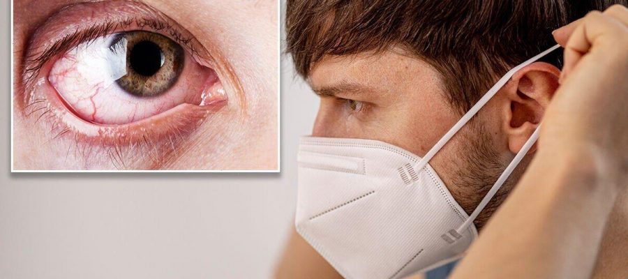 Wearing masks increases risk of dry eye syndrome, says study – symptoms ...